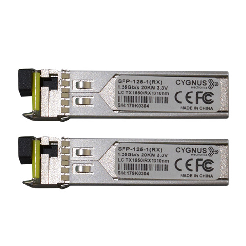 IR Seguridad | Modulo de fibra optica estandar SFP Cygnus